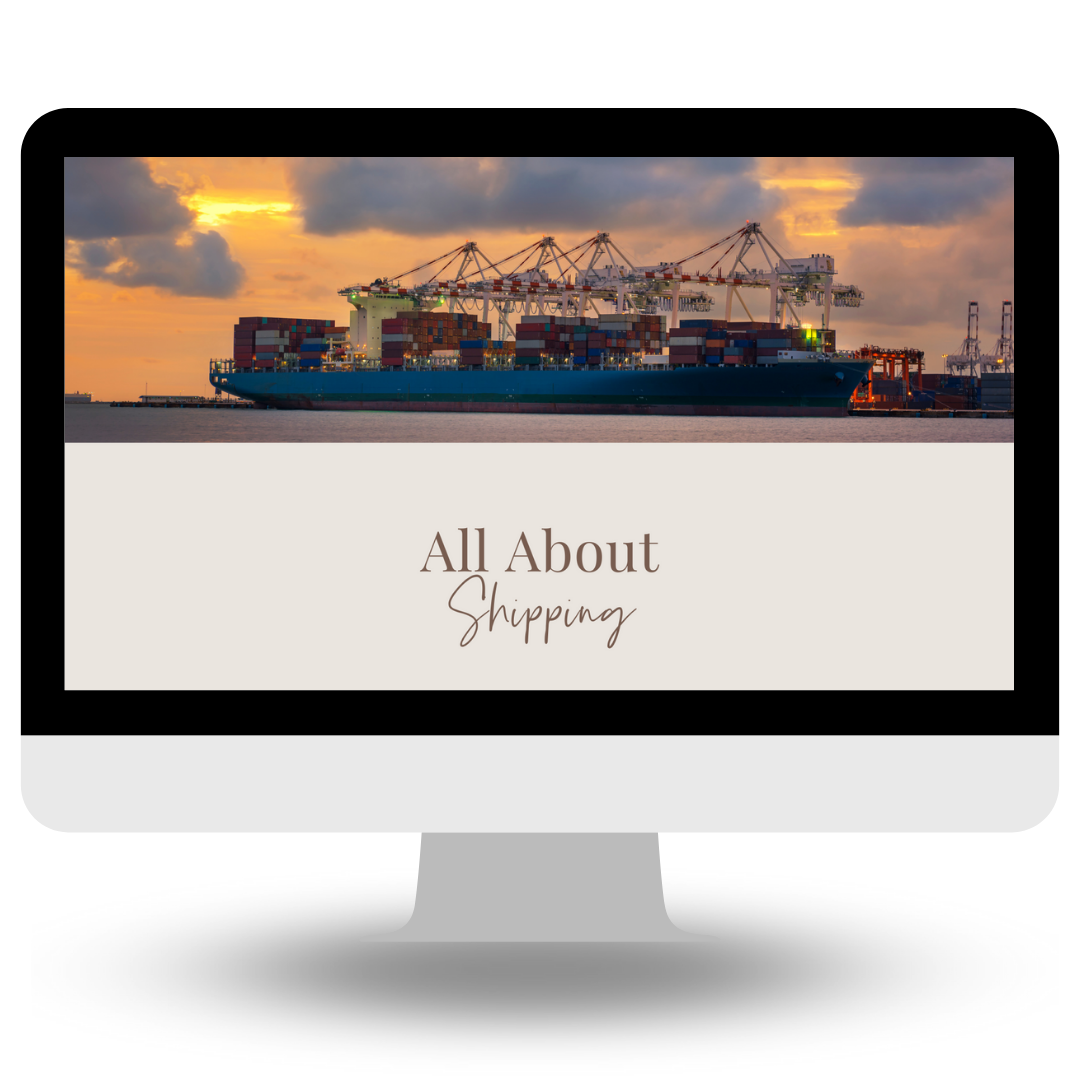 The Low Down On Shipping - Learn With Abby